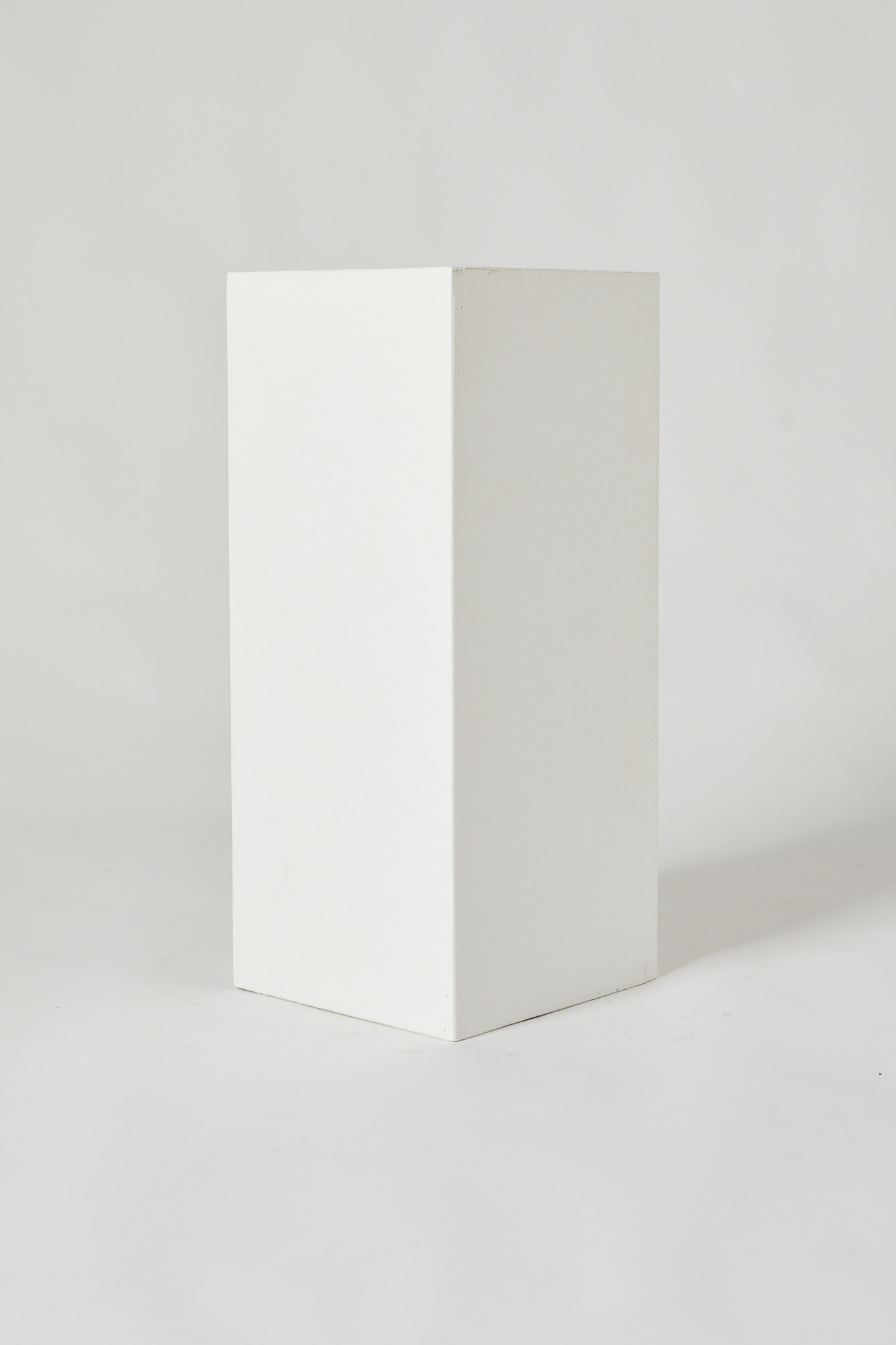 White Square Plinth Large - Your Event Tribe